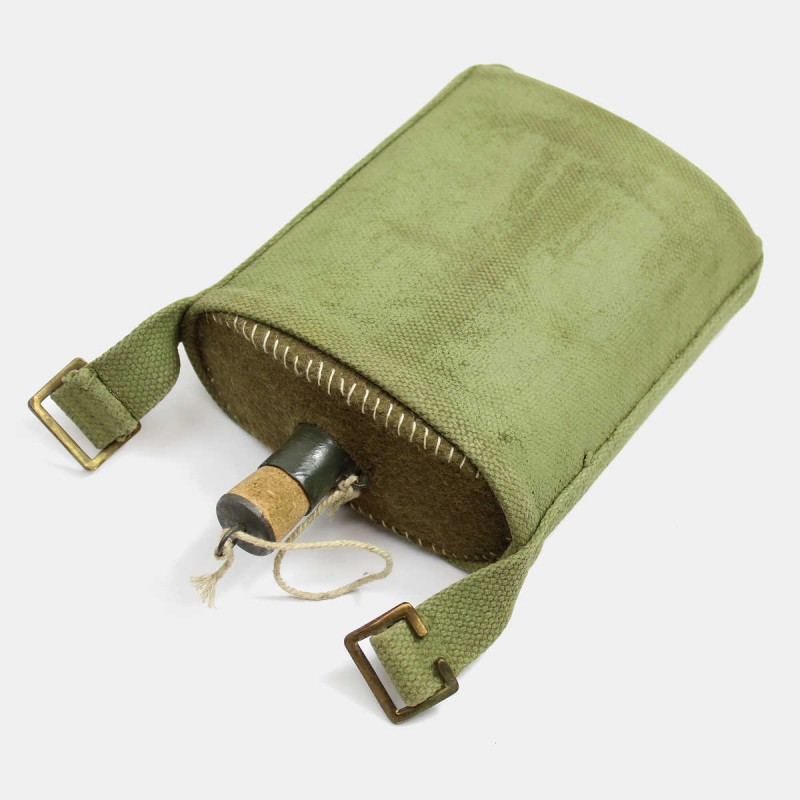 GOURDE SQUELETTE CANTEEN WWII BRITISH CANADIENNE BRITANNIQUE WW2 1944
