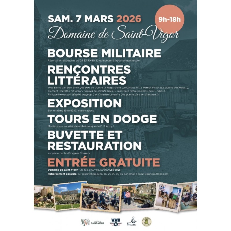 Bourse de St-Vigor (Carentan-les-Marais) - Boutique Petite MUSETTE