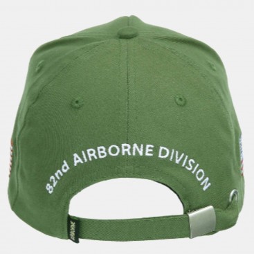 Casquette de la 82 Normandie WW2 Militaria 1944 JOHN STEEL SAINTE MERE